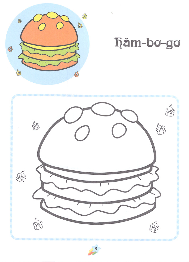 Tải Sách 123 nào ta tô màu! thức ăn PDF Miễn Phí - Sách Thiếu nhi Bán ...