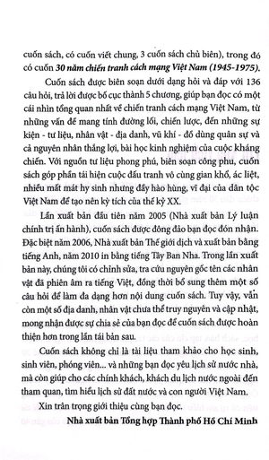 Tải Sách 30 năm chiến tranh cách mạng việt nam (1945-1975) PDF Miễn Phí - Sách Lịch Sử - Địa Lý ...