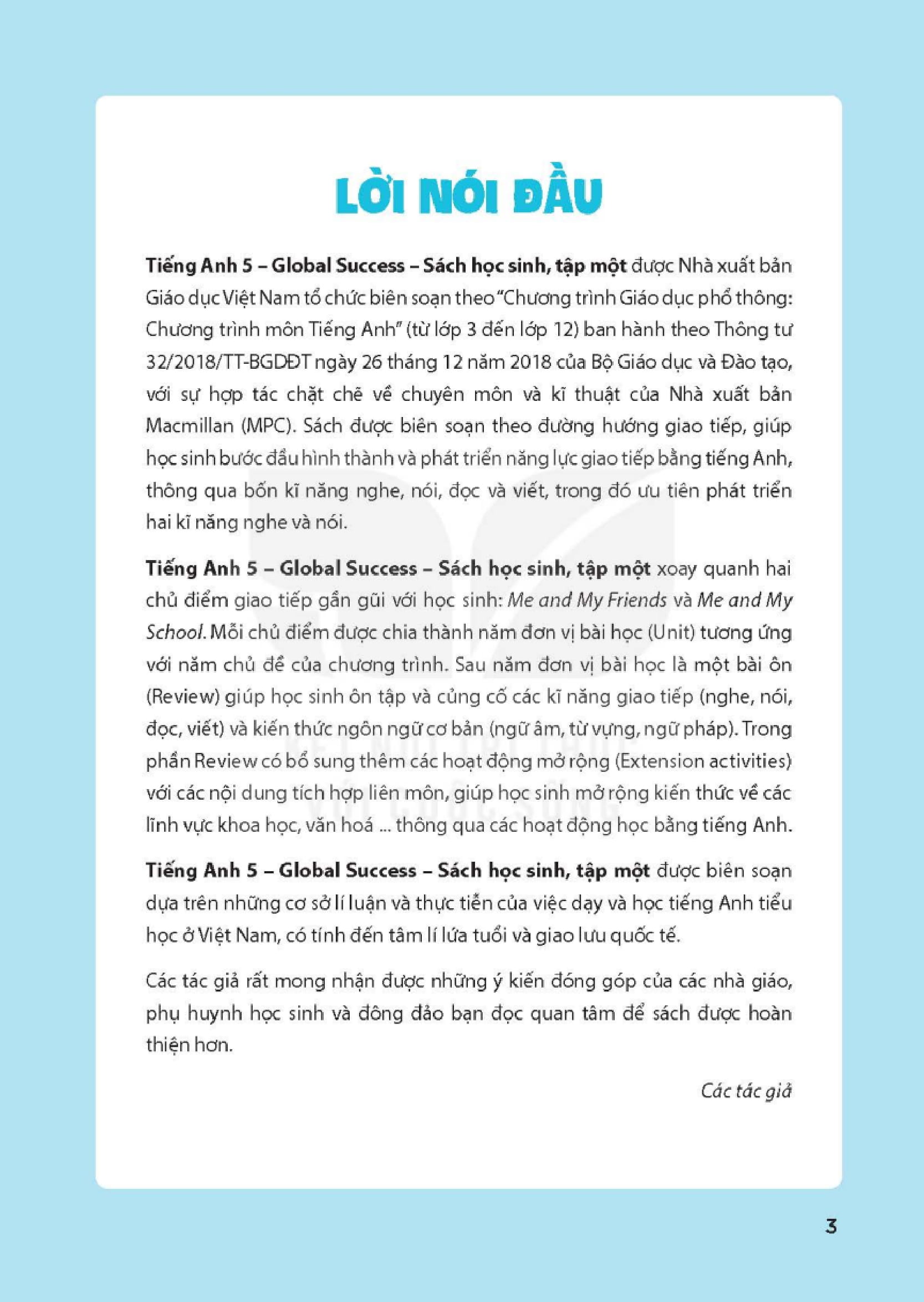 Tải Sách Bo Global Success - Tieng Anh 5 - Sach Hoc Sinh - Tap Mot (2024) PDF Miễn Phí - Sách ...