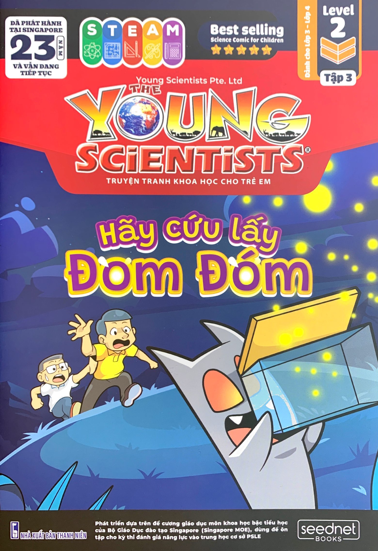 Tải Sách bộ the young scientist - truyện tranh khoa học cho trẻ em - level 2 - tập 3: hãy cứu ...