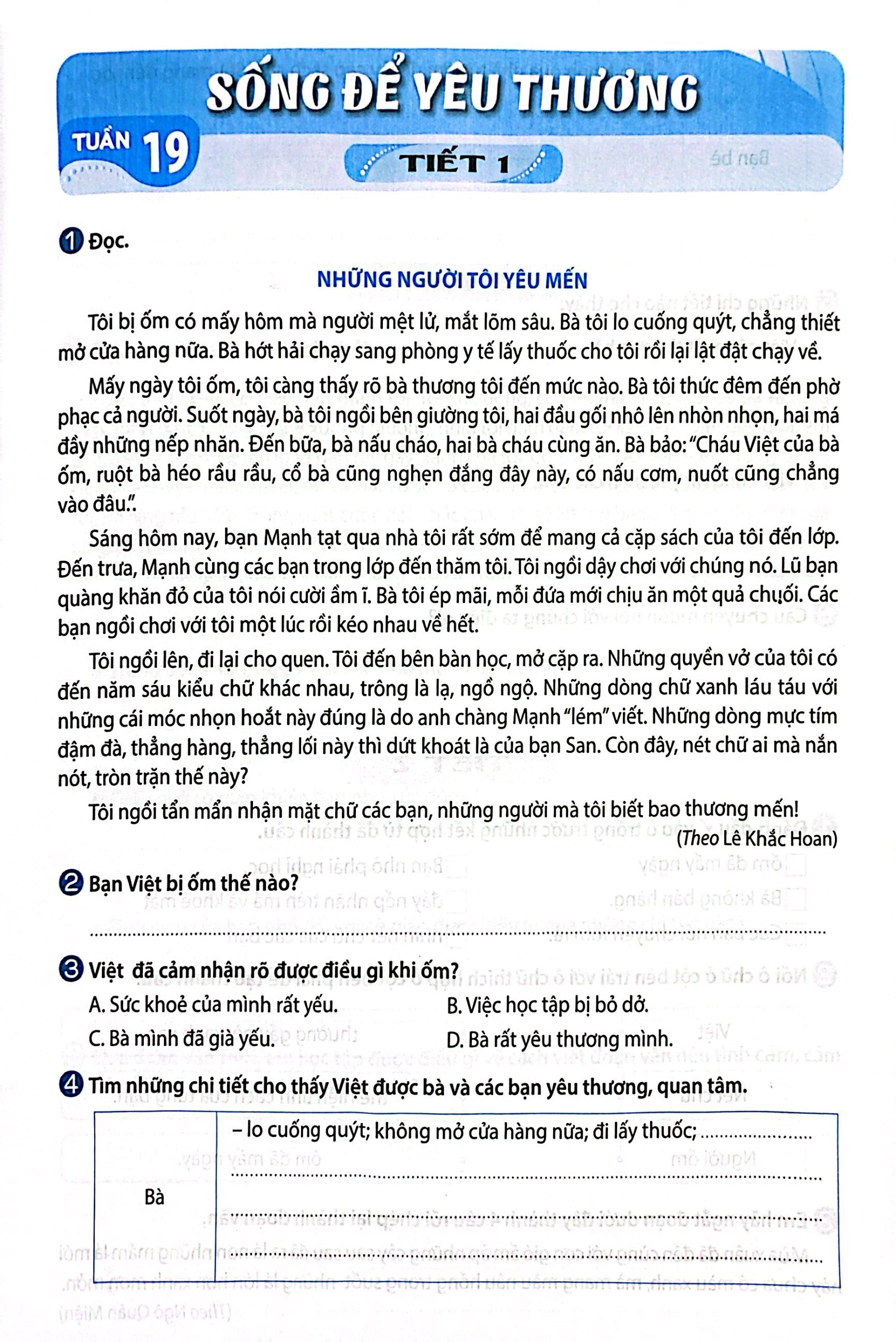Tải Sách Bo Tieng Viet 4 - Tap 2 (Ket Noi) (Danh Cho Buoi Hoc Thu Hai) PDF Miễn Phí - Sách Giáo ...