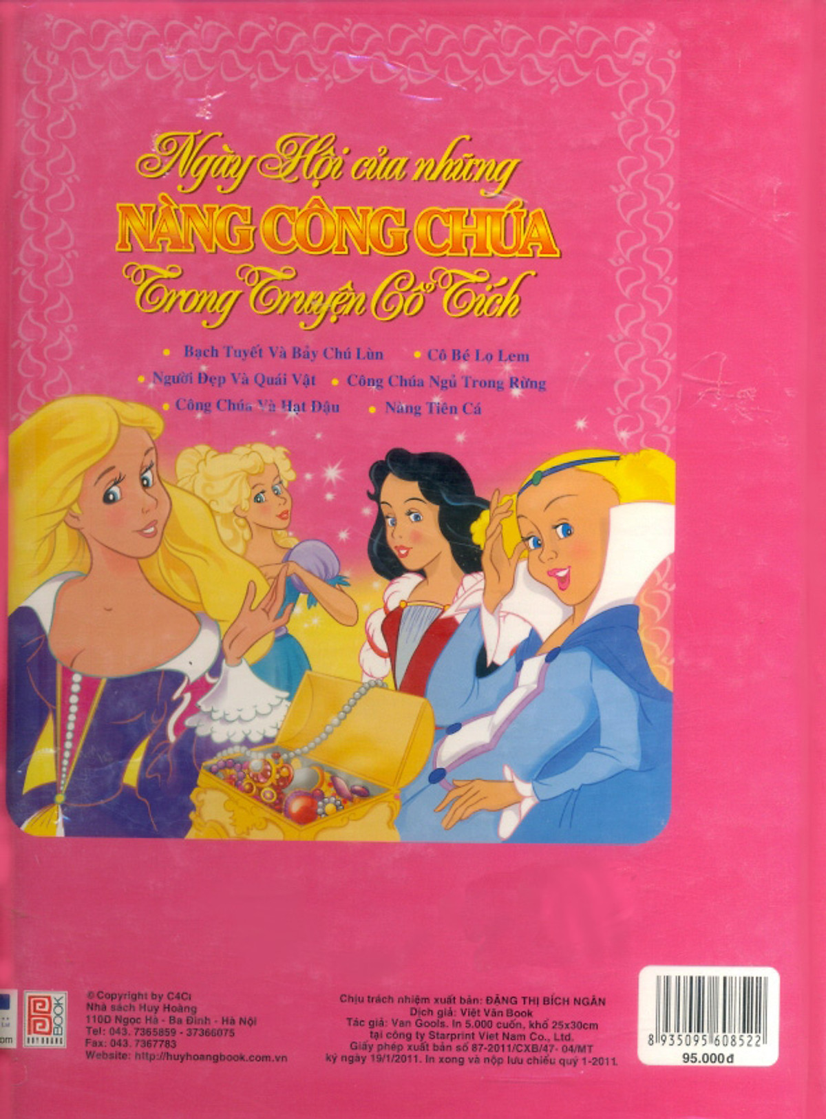 Tải Sách ngày hội của những nàng công chúa PDF Miễn Phí - Sách Thiếu nhi Bán Chạy Nhất