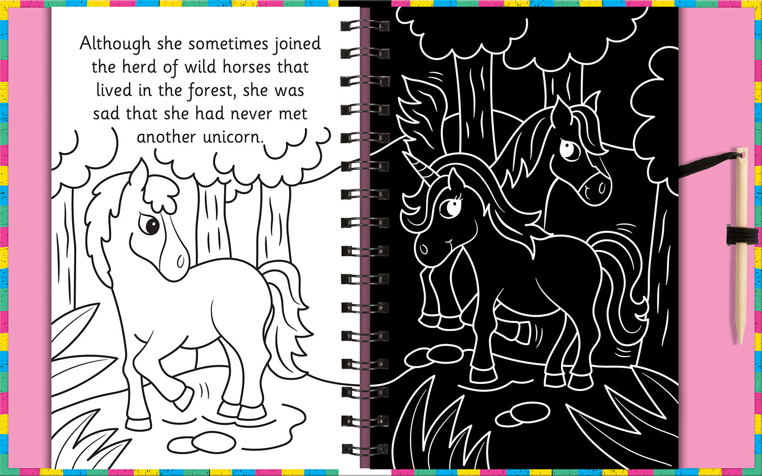 Tải Sách scratch and draw unicorns & horses too! - scratch art activity ...